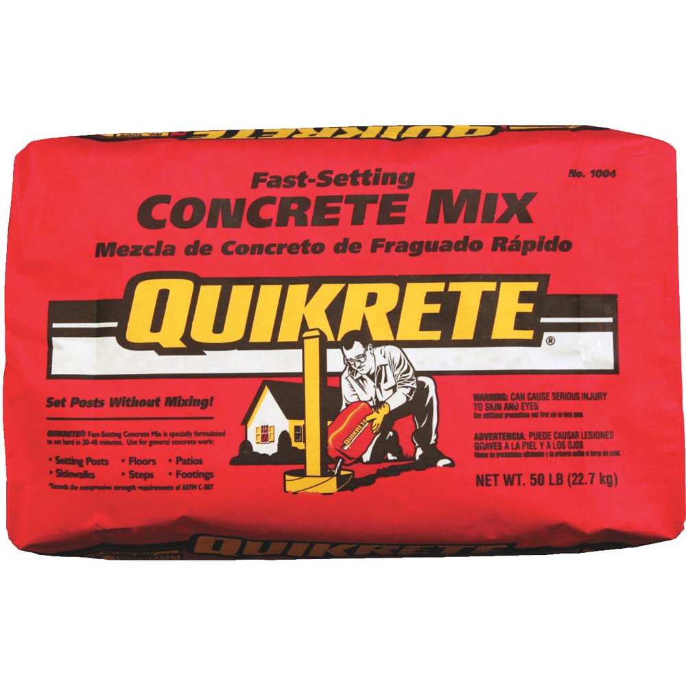 Quickrete Fast-Setting Concrete Mix - Walmart.com - Walmart.com