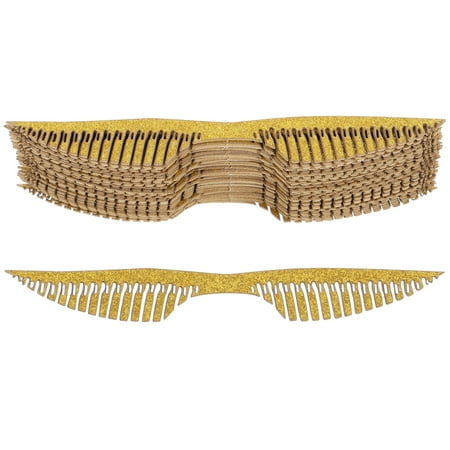 50pcs Paper Chocolate Decoration Gold Wings Chocolate Cake Wings Wing ...