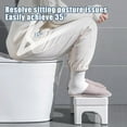 6.7 Inch Toilet Stool for Bathroom,Non-Slip Potty Stool for Pooping ...