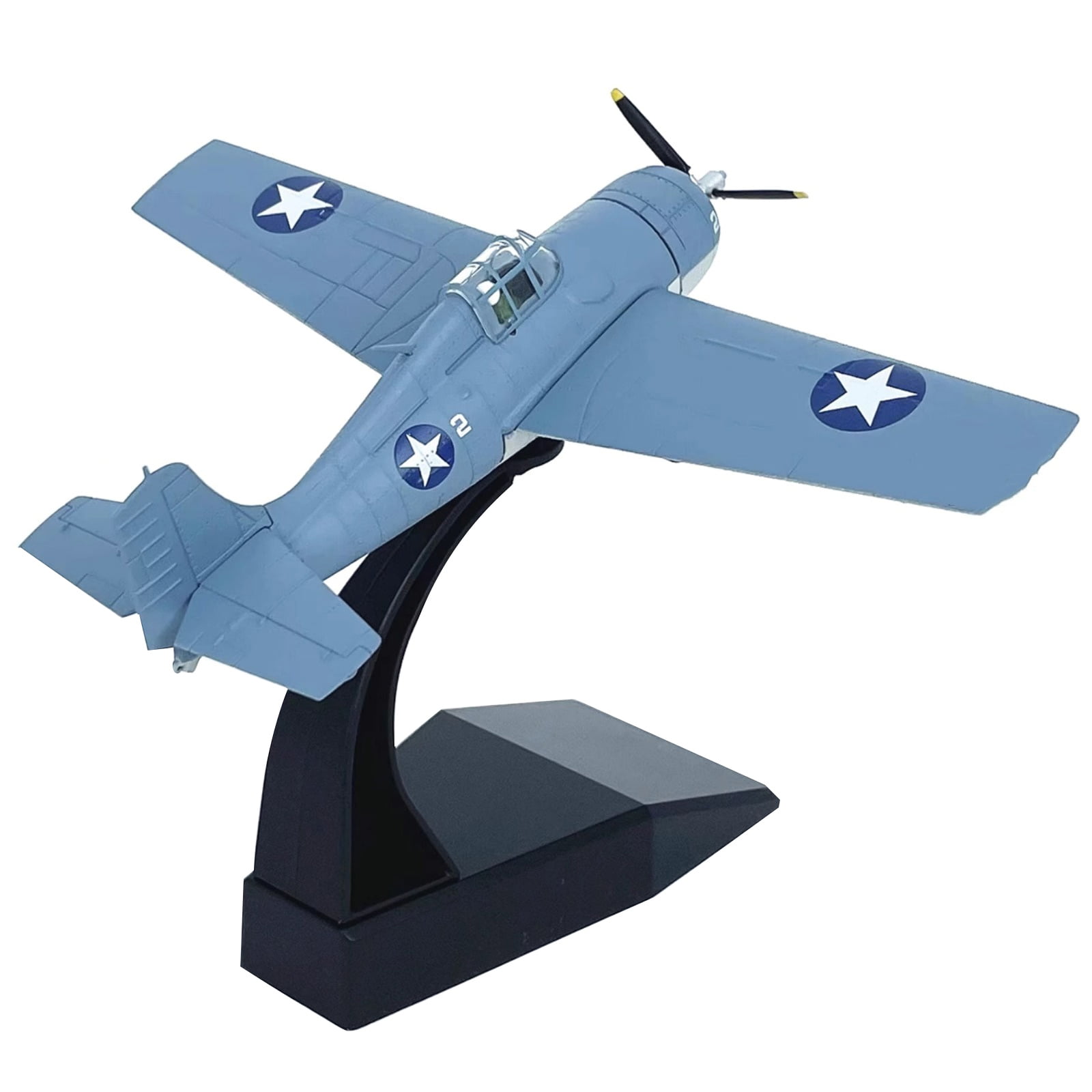 Authentic Replica F4F Fighter Plane Model in 1:72 Scale for Aviation ...