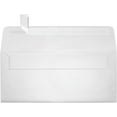 Luxpaper #10 Square Flap Envelope, 4 1/8 X 9 1/2, Crystal Metallic, 500 ...