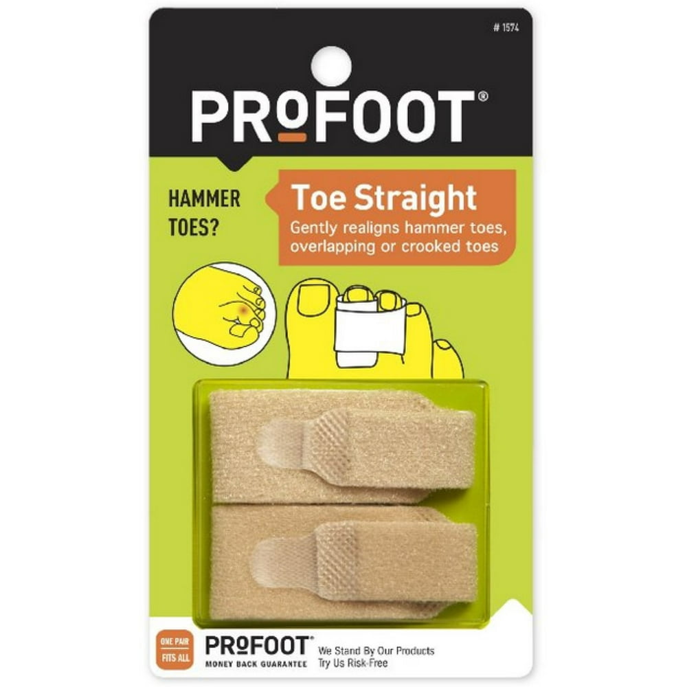 ProFoot Toe Straight Hammertoe Wrap 1 pair - Walmart.com - Walmart.com