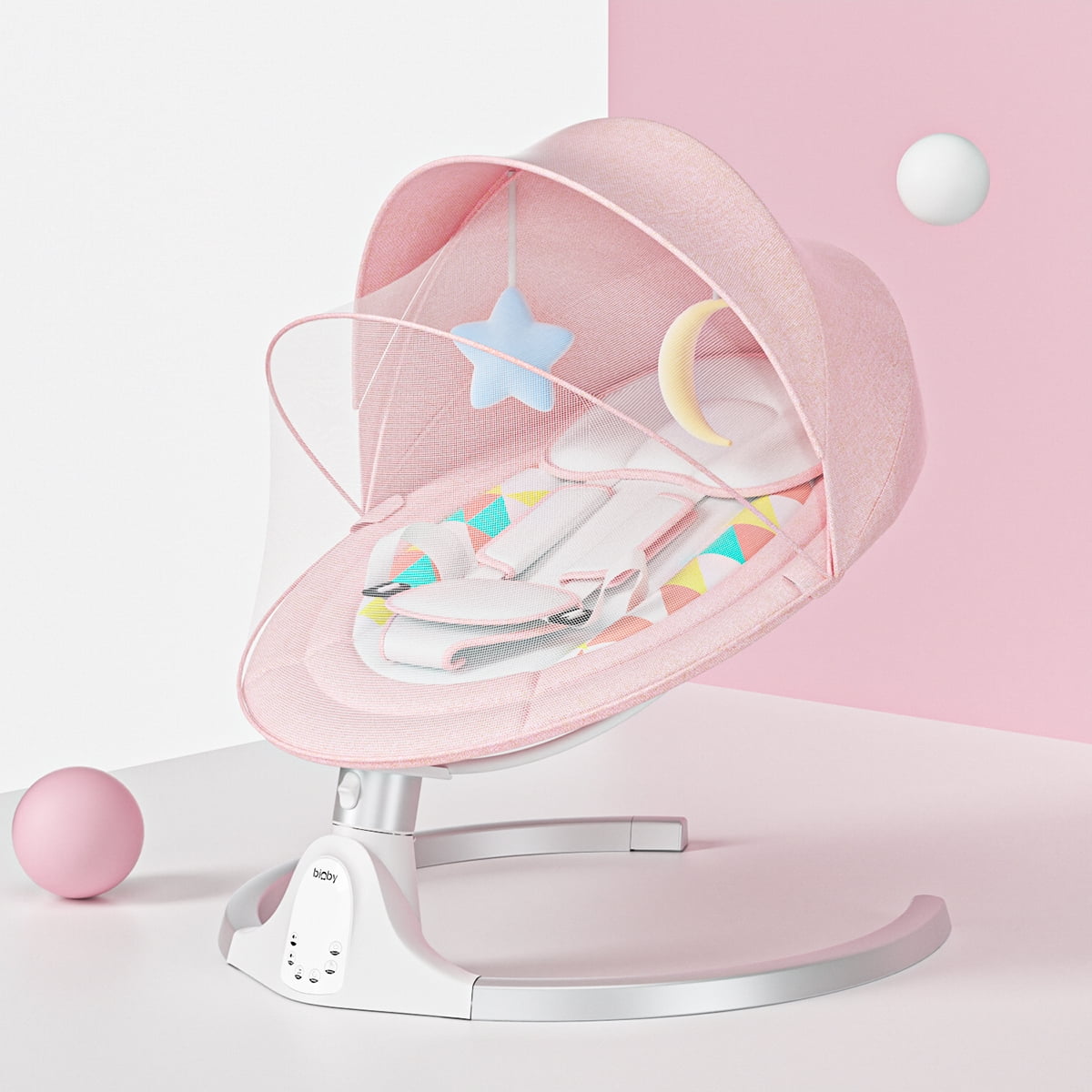 Buy BIOBY Baby Swing for Infants Electric Baby Swing & Rocker and Soft ... Buy BIOBY Baby Swing for Infants Electric Baby Swing & Rocker and Soft ...