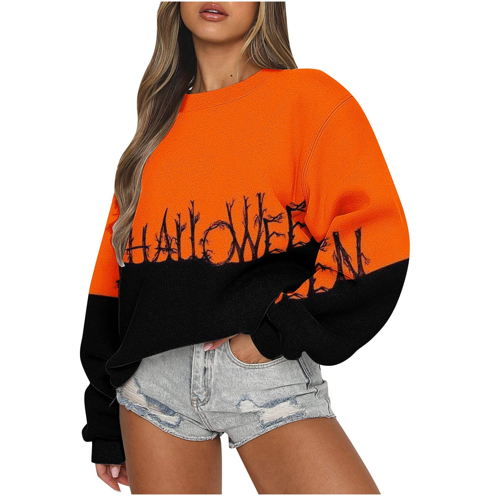 Click here for Smihono Fashion Hoodies For Women 2023 Halloween W... prices
