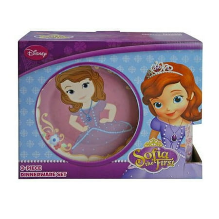 Officially Licensed Porcelain Dinner Set in Gift Box (Sofia the First ...