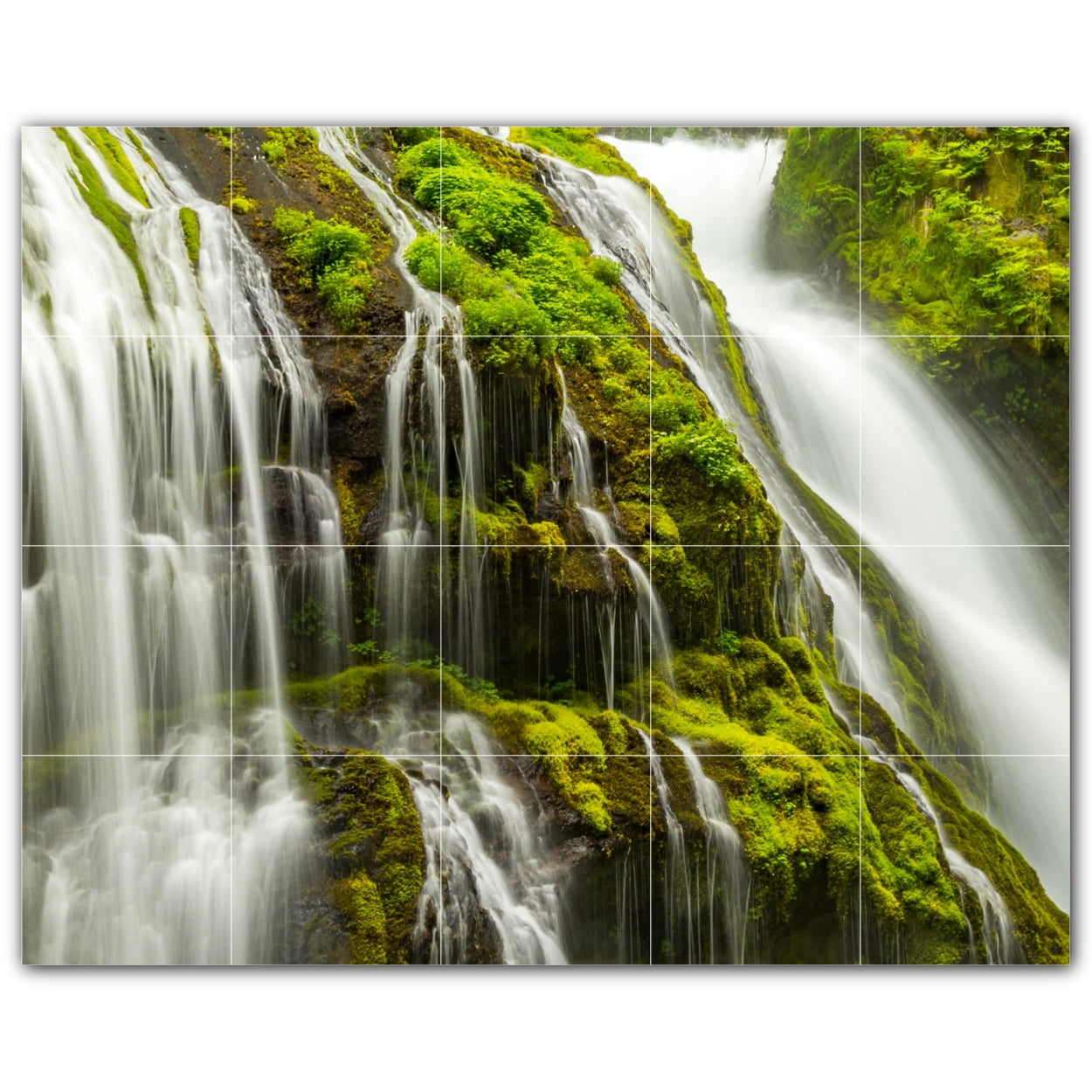 Picture-Tiles.com: Waterfalls Ceramic Tile Wall Mural WAL501147-54M. 30 ...