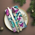 Bahomeck Cloth Napkins Set Of 4,18*18 Inch Washable Polyester Napkins ...
