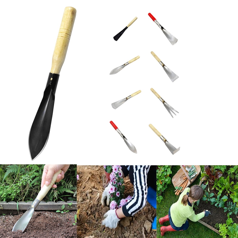 UDIYO Multifunctional Garden Weeding Tools, 9 Types Weeding & Digging ...