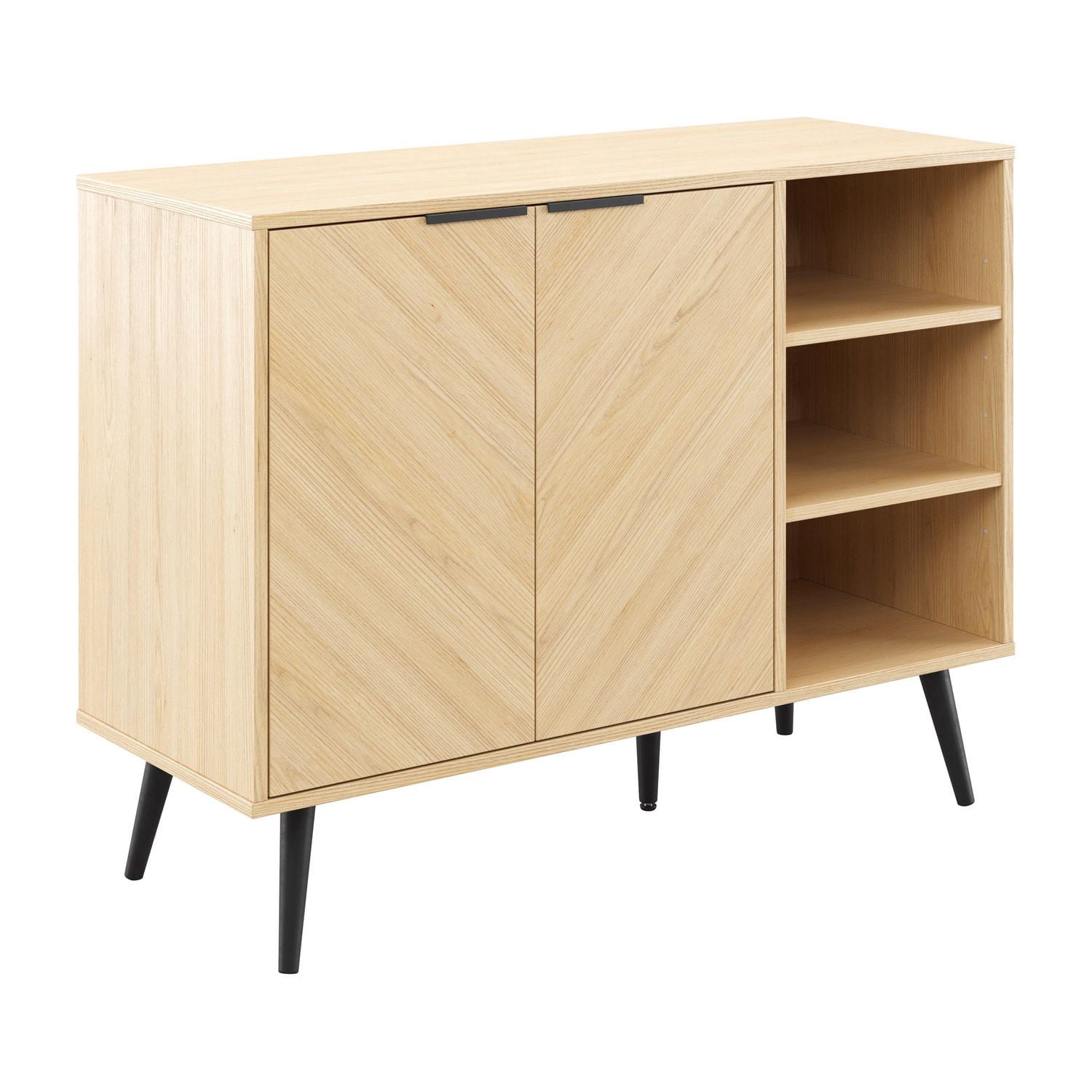Click here for Corliving Himari Engineered Wood Sideboard With Wo... prices