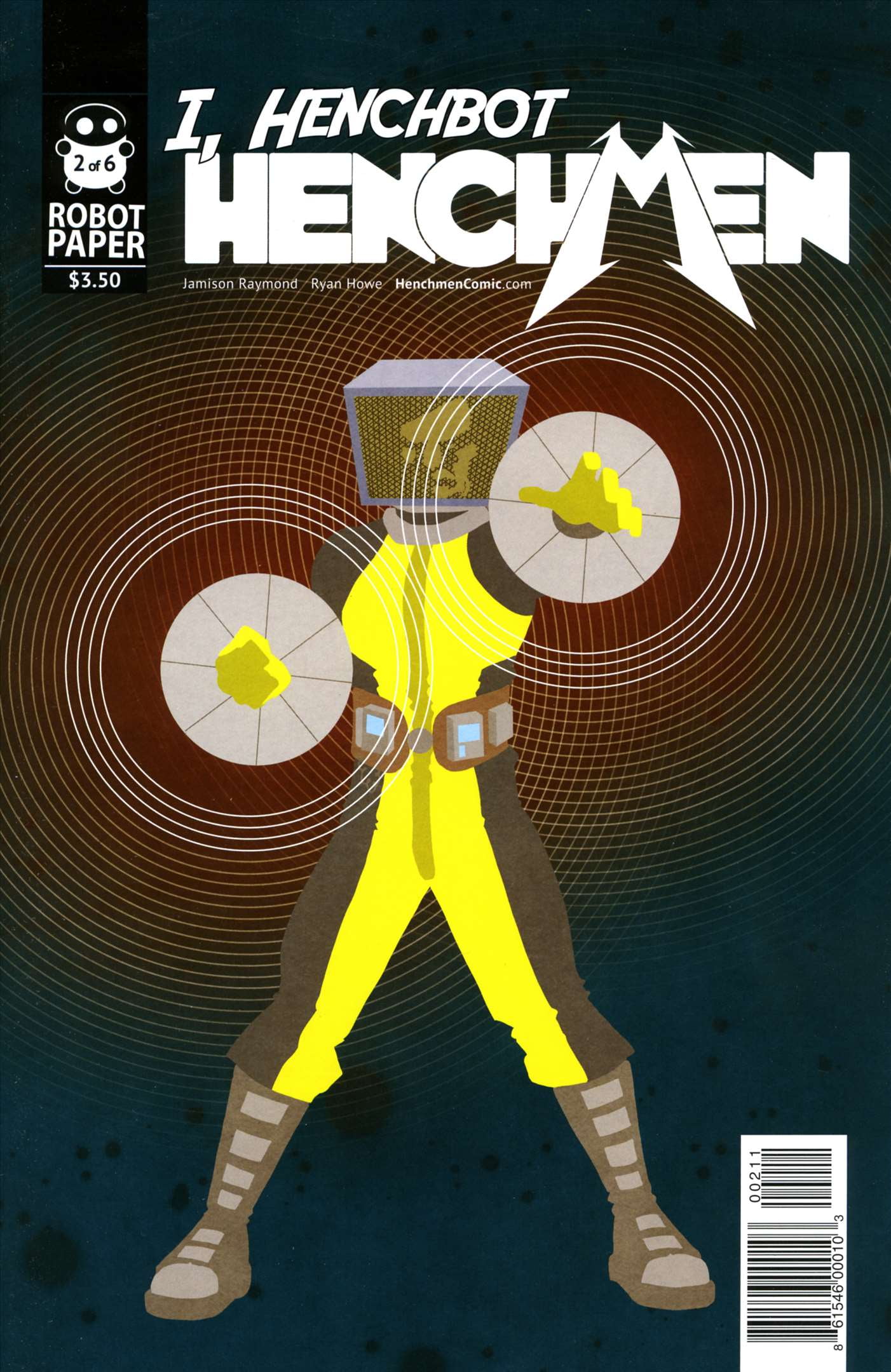 Henchmen: I, Henchbot #2 VF ; Robot Paper Comic Book - Walmart.com