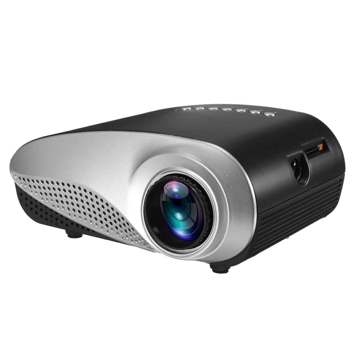 1080P HD 3D Mini Projector Portable 60 Lumen LCD Home Theater Cinema ...