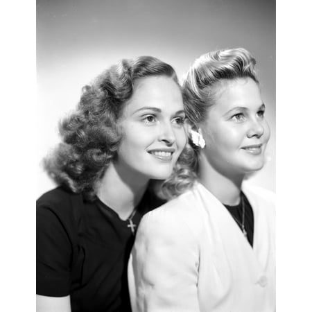 A Portrait Of June Preisser with A Woman Photo Print (8 x 10) | Walmart ...
