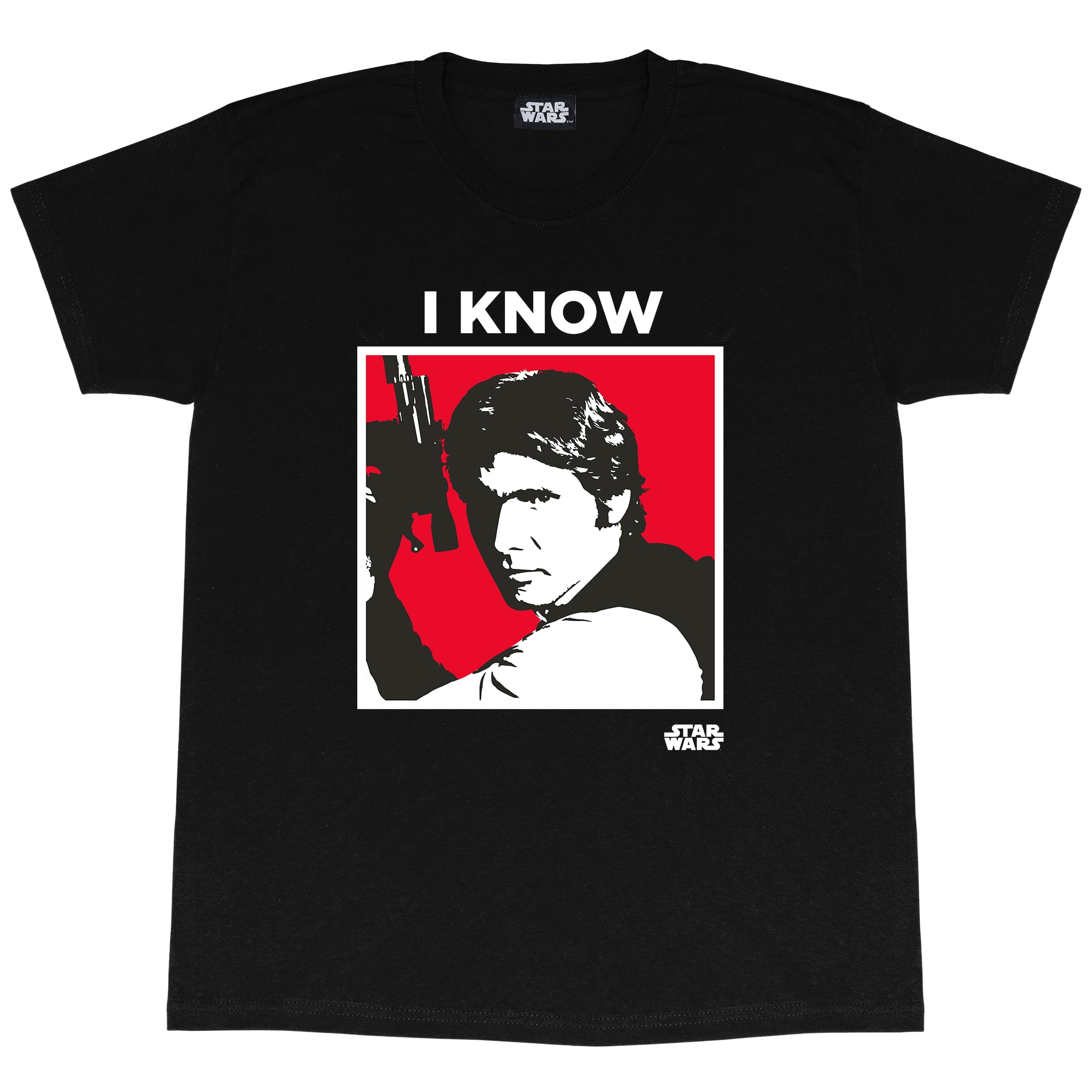 Star Wars Han Solo I Know Women's Boyfriend Fit T-Shirt | Official ...