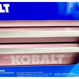 Kobalt Tough Mini 2-Drawer Pink Steel Tool Box - Portable Storage ...