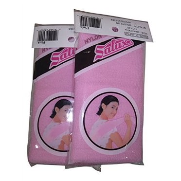 SALUX Beauty Towel Scrub Nylon WASH Cloth Bath Body Shower - Blue ...