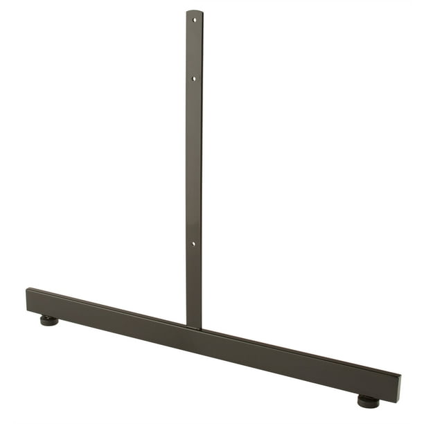 Econoco T-Shaped Legs Stand Base for Grid Panels, Black - Pack of 12 ...