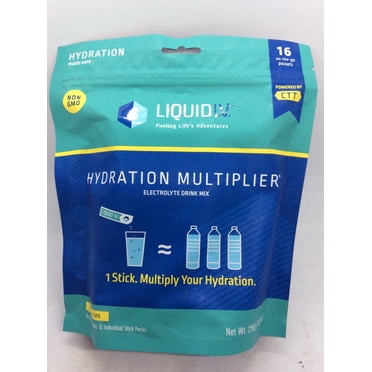 Liquid I.V. Hydrate Adult Electrolyte, Non-GMO Hydration Multiplier, 30 ...