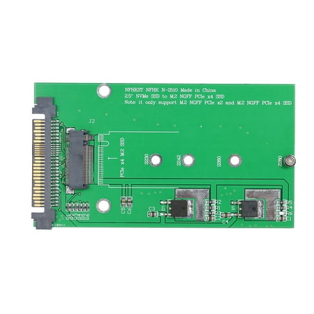 NVME to U.2 Adapter Card M.2 NVME M-Key PCI-E 4X SSD to U.2 SFF-8639 ...