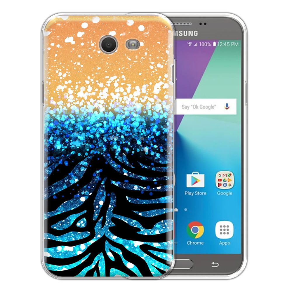 FINCIBO Soft TPU Clear Case Slim Cover for Samsung Galaxy J7 2017/ J7V ...