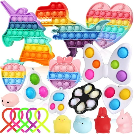 20 PCS Fidget Toys Pack Set Fidgets Toy Sets Packs 20 Packs Fidget Toys ...