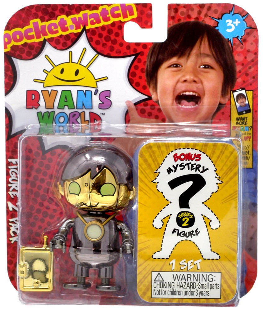 Ryan's World Darkstar Robo Ryan & Mystery Action Figure 2-Pack ...