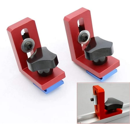 Set of 2 Sliding T-Shaped Aluminum Carpentry Tool Holders PERTTYUNG ...