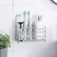 Toothbrush Holder, Stainless Steel Bathroom Storage Organizer Stand ...