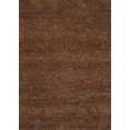COURISTAN INC 'Lagash' Copper/ Rush Natural Wool Shag Rug (5'6 x 8 ...