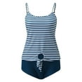 Aayomet Womens Bikini Swimwear Fashion Split Sexy Knotted Printed