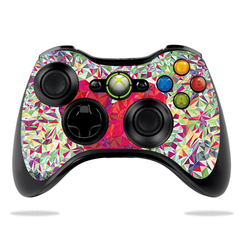 Skin Decal Wrap Compatible With Microsoft Xbox 360 Controller Stained ...