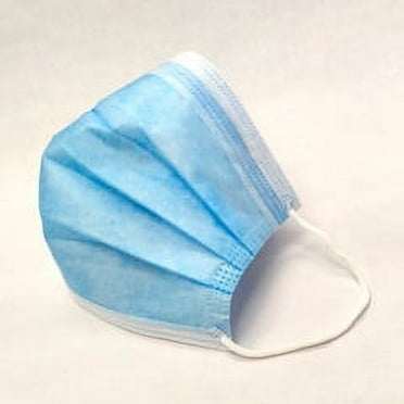 Disposable Face Mask - Pack of 50 Single Use Protective Masks With 3 ...