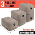 Koala Kloud 3 Height Travel Foot Rest Inflatable Foot Rest Pillow ...