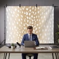 Art Sand Beige Backdrops for Photography, Vintage White Polka Dots ...