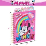 Innovative Designs Disney Minnie Mouse Tab Journal Spiral Notebook ...