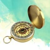 GOOHOCHY Pocket Compass Luminous Compass Outdoor Travel Compass ...