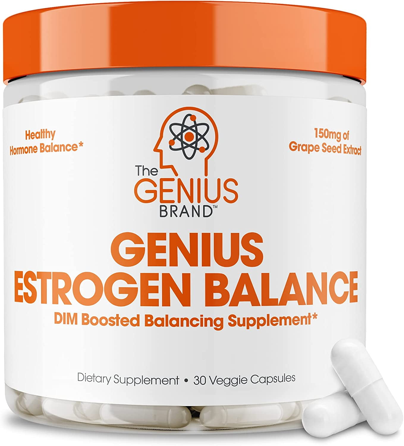 Estrogen Blocker DIM Boosted Supplement Natural Hormonal Balance ...