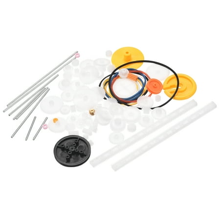 84 Pcs Plastic Gear Package Kit DIY Gear Assortment Accessories Set for ...