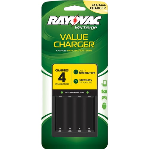 Rayovac Value 4pos Opp Charger W/o Batts - Walmart.com - Walmart.com