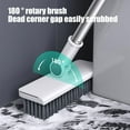 Broom with Dustpan Combo Set, 3 in 1 for Sweeping Indoor and Push Broom Outdoor with Dust Pan ...