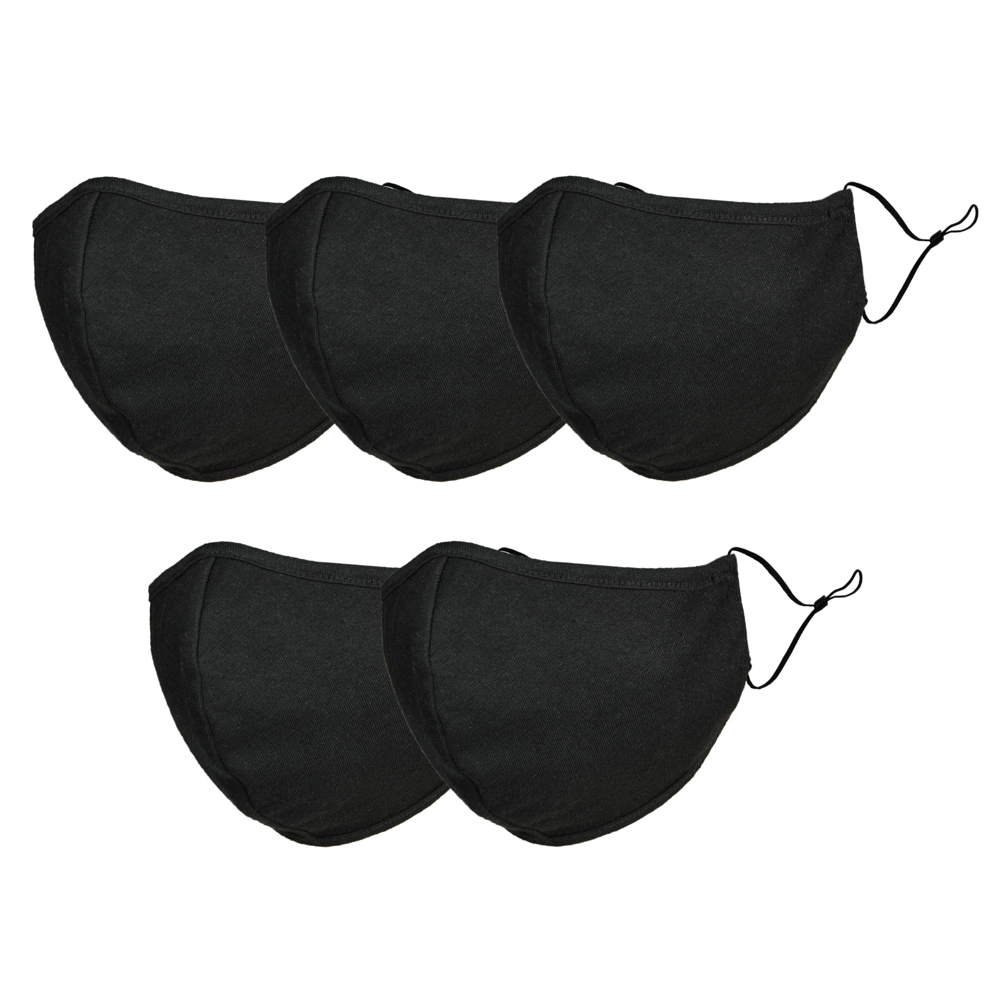 DALIX Kids Cotton Face Mask Reuseable Washable in Black Made in USA ...