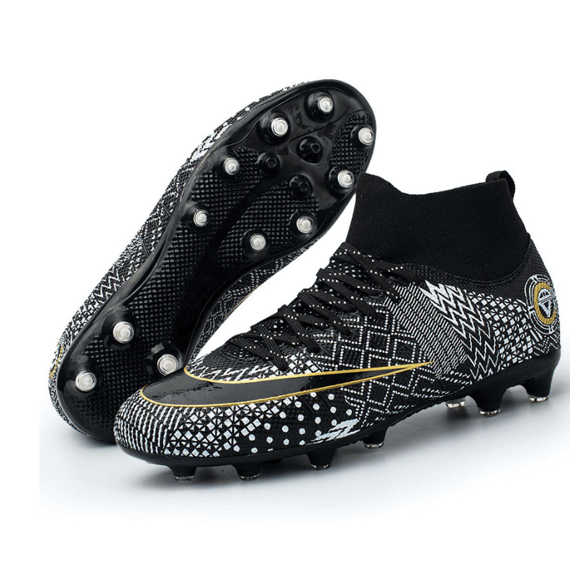 Click here for Onemix New Men And Women High-Top Football Shoes S... prices