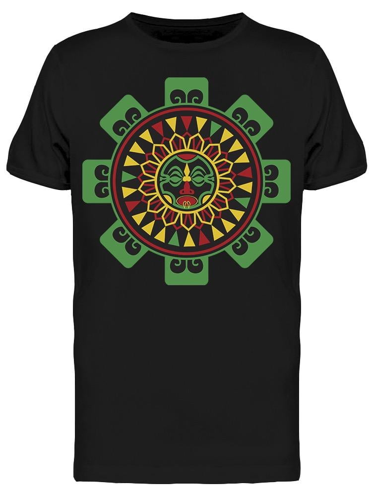 Maori Reggae Sun Art T-Shirt Men -Image by Shutterstock, Male x-Large ...