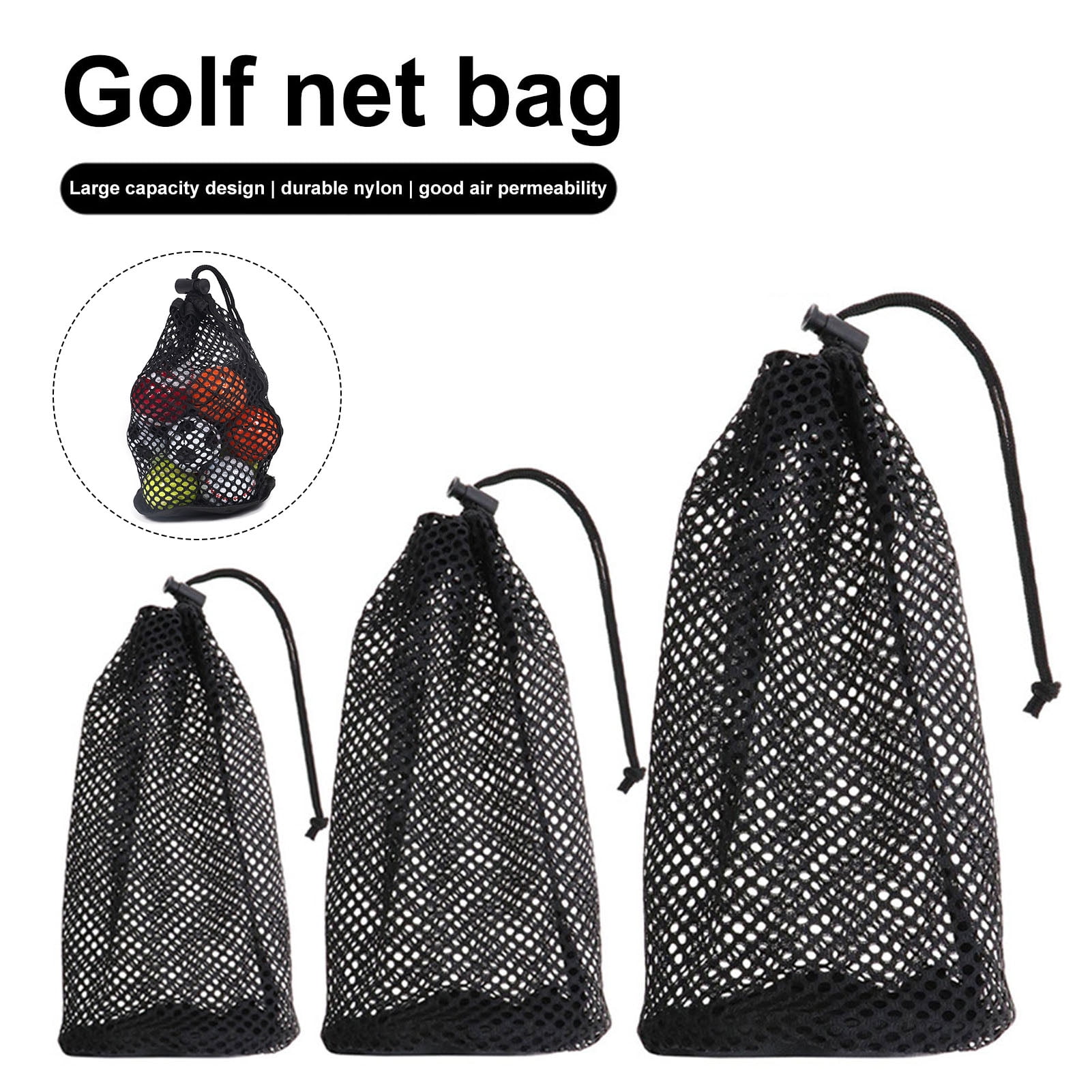 Click here for Meileang Golf Ball Bag Table Tennis Bag Sack Nylon... prices