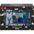 Minecraft Diamond Level Steve, 5.5-inch Collector Action Figure Toy for ...