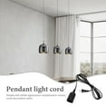 Raindrops light sockets Hanging Light Socket with Plug-in Cord Plastic ...