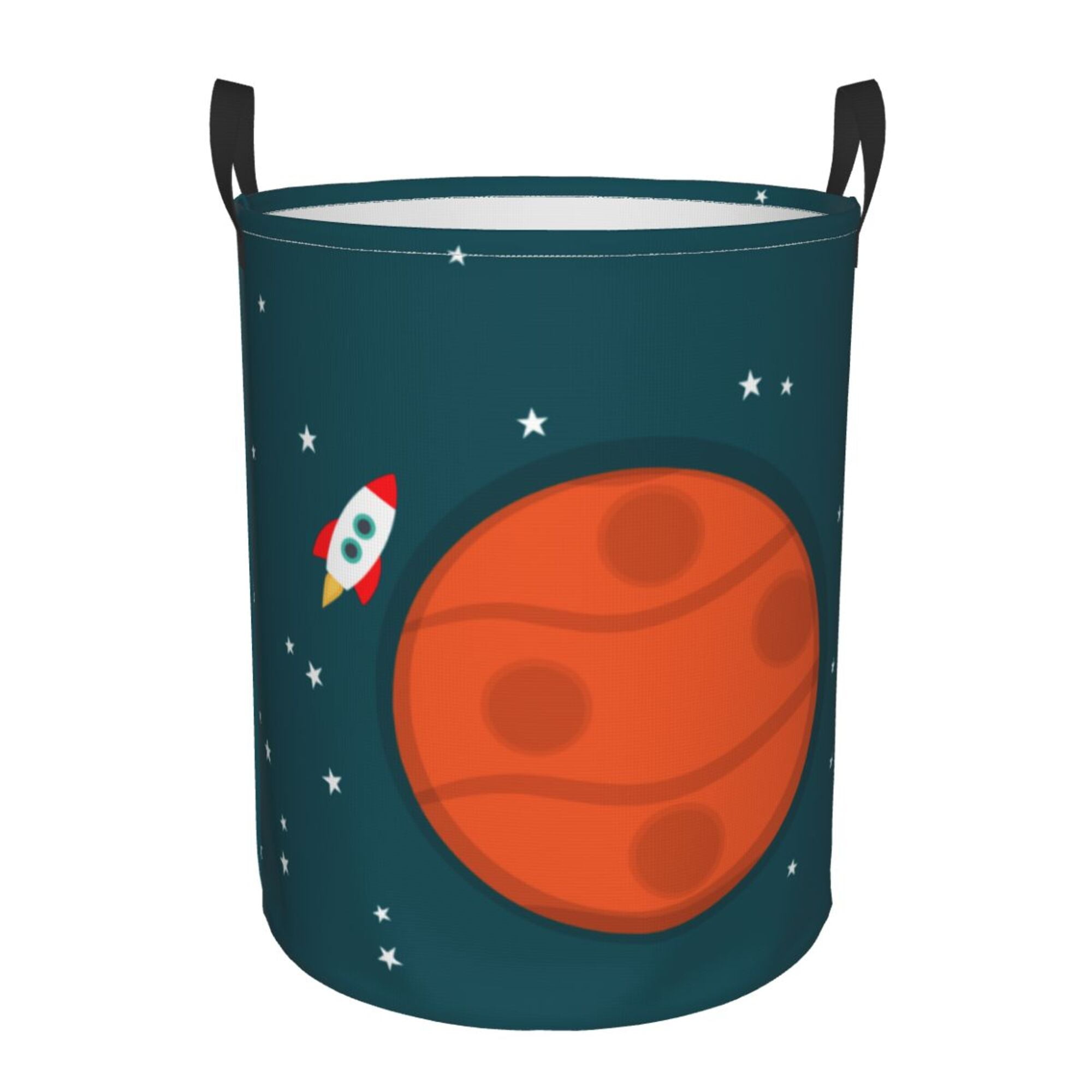 DouZhe Waterproof Collapsible Large Laundry Baskets, Space Rocket ...