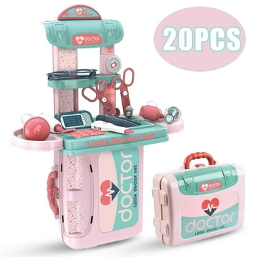 Best Choice Products Play Doctor Kit for Kids, Pretend Medical Station ...