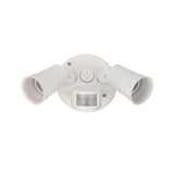 Brink's Outdoor Motion Sensor Security Light, Dusk to Dawn, White ...
