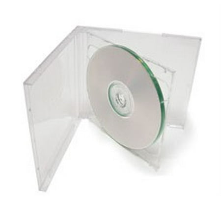 CheckOutStore 10 STANDARD Clear Double CD Jewel Case - Walmart.com