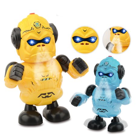 Amyove Children Electric Spray Robot Battery Powered 3-key Switch ...